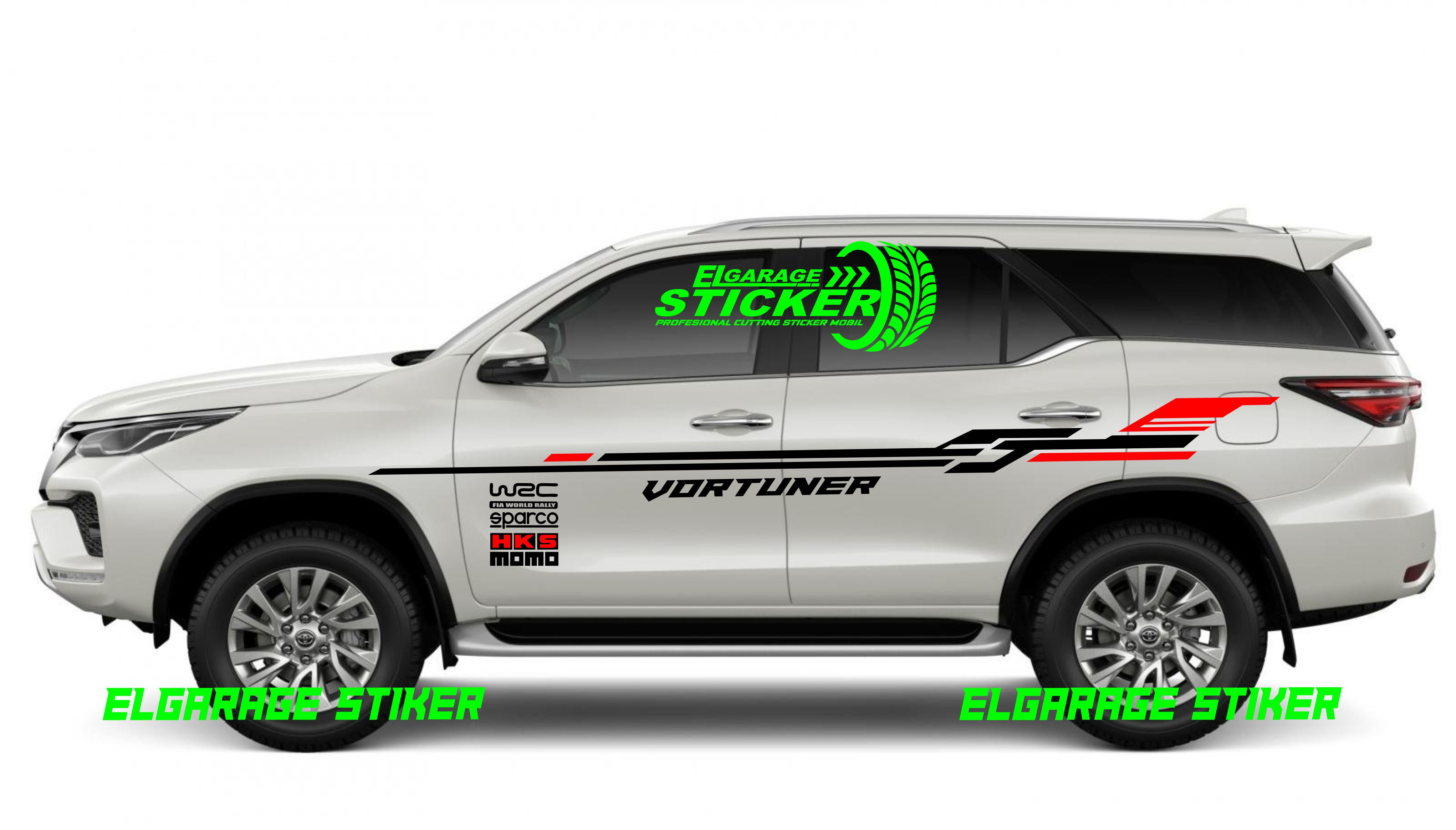 Stiker mobil toyota fortuner cutting stiker list body mobil fortuner ...