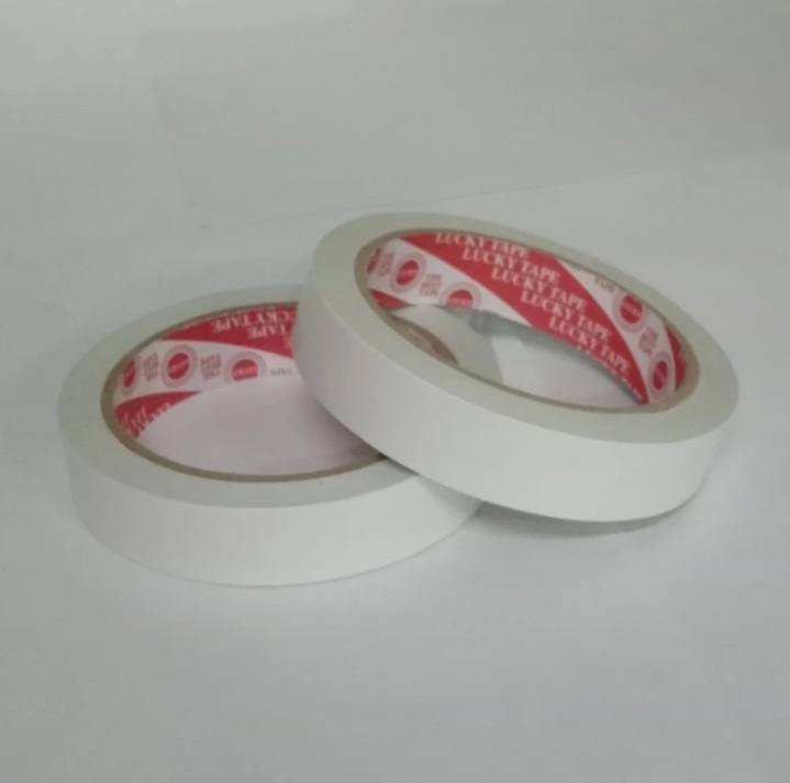 DOUBLE TAPE LUCKY TAPE 20mm x 15 yard | Lazada Indonesia