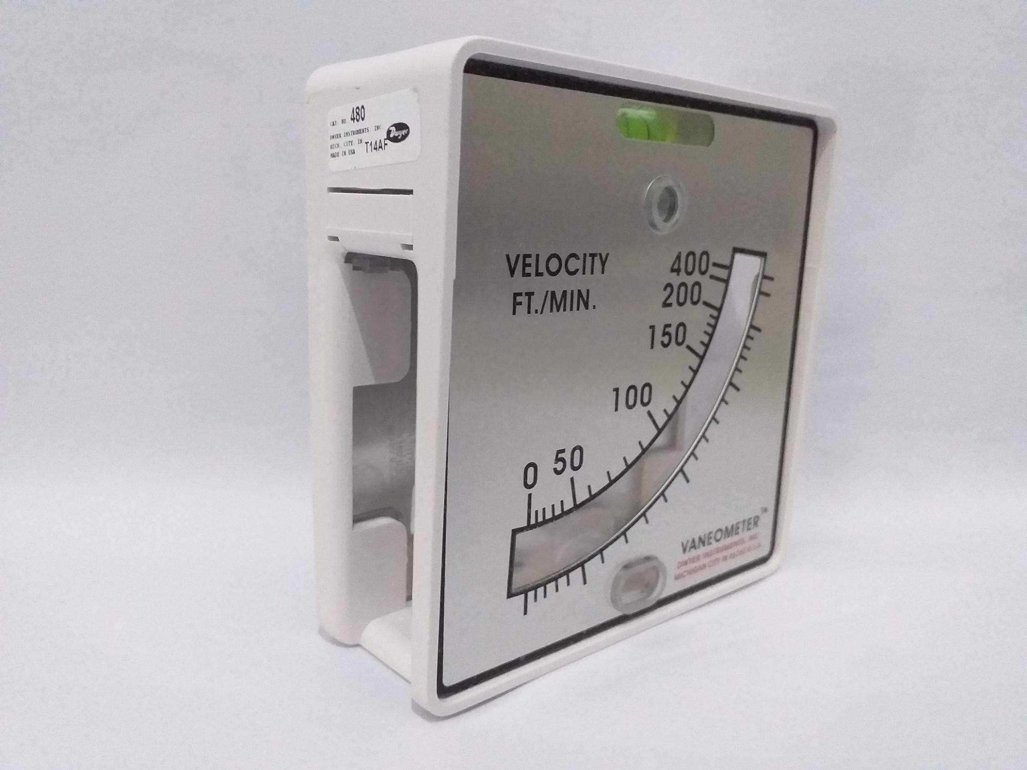 480-DWYER Dwyer 480-DWYER Vaneometer Swing Vane Anemometer, 46% OFF