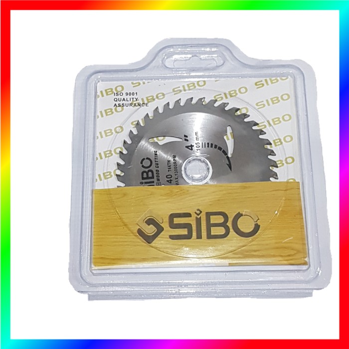 MATA GERINDA POTONG KAYU INTAN 40T SIBO CIRCULAR SAW 4 INCI | Lazada ...