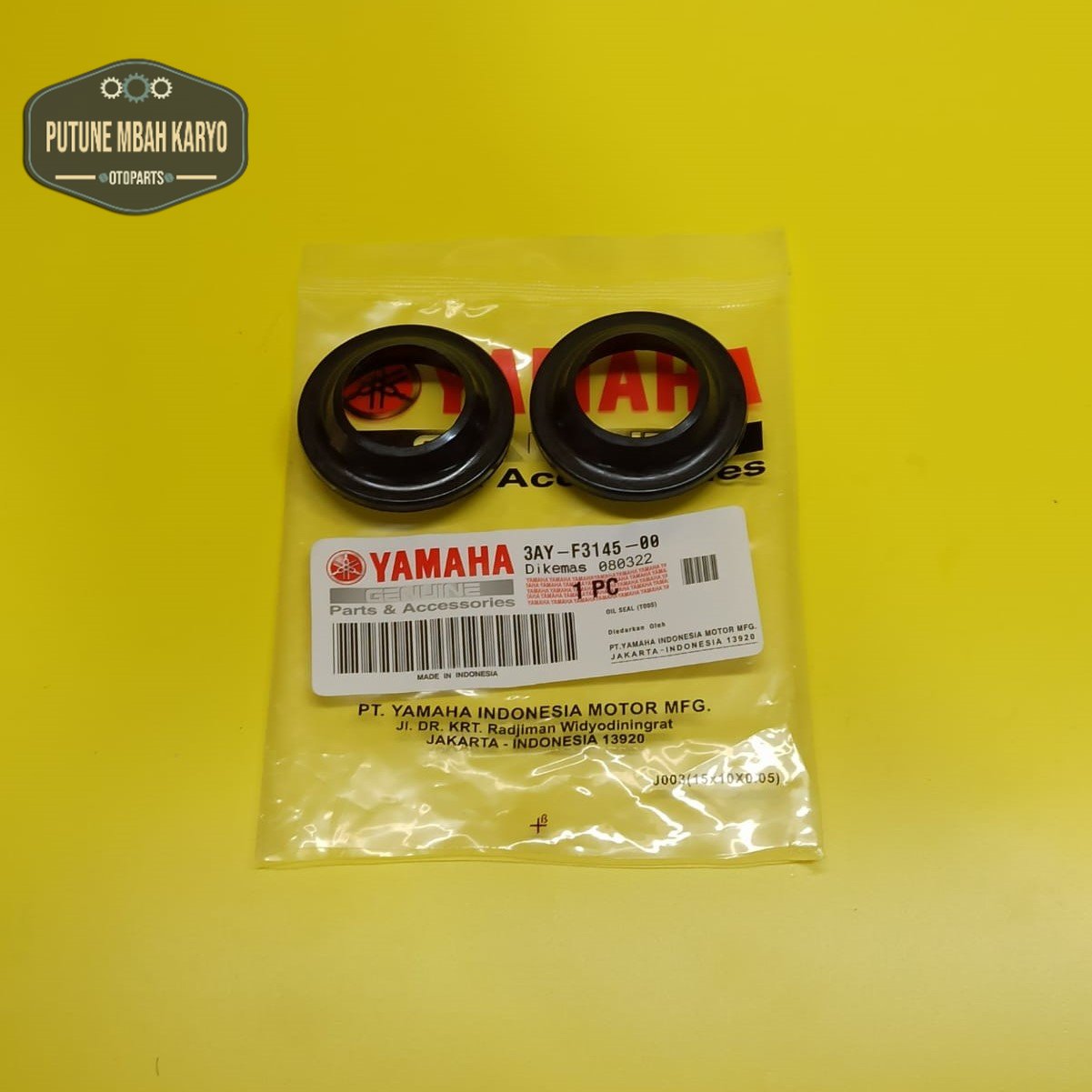 Seal Tutup Debu Abu Shock Yamaha Mio Jupiter Beat Vario Bebek 3AY 5TL ...
