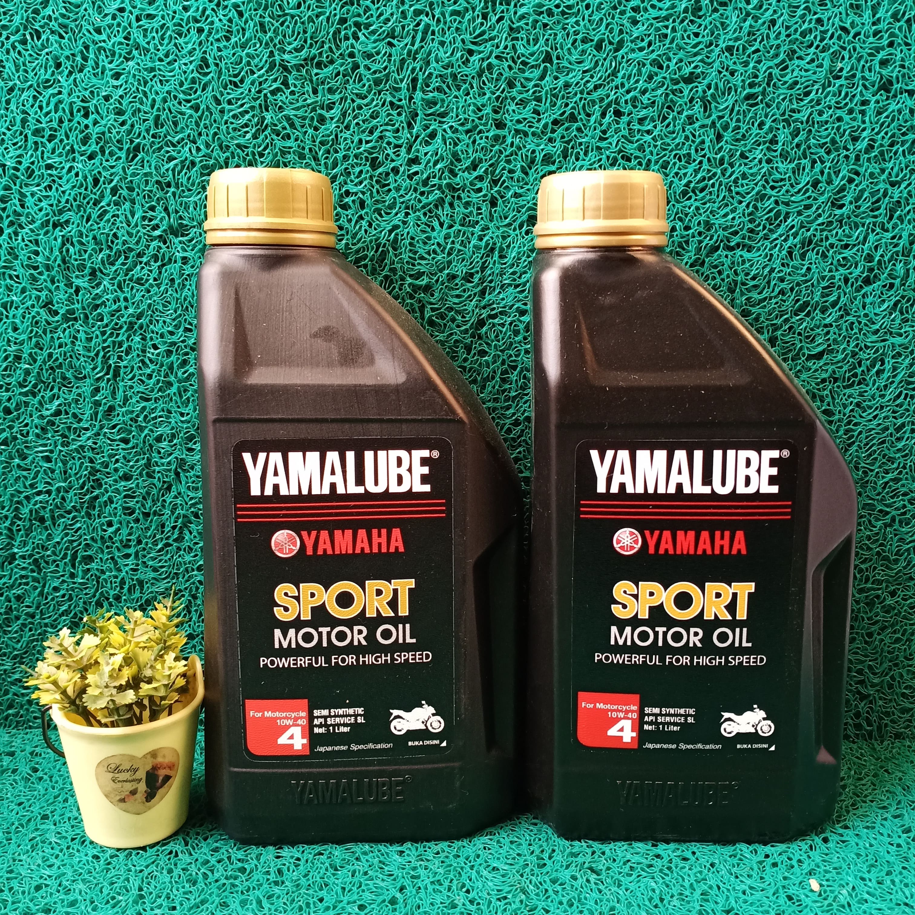 PAKET 2 BOTOL OLI YAMALUBE SPORT 1 LITER | Lazada Indonesia