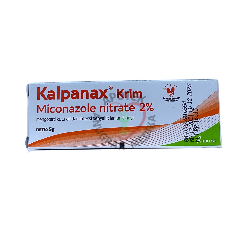 Kalpanax Krim 5 gram / Kadas / Kurap / Kutu Air / Jamur | Lazada Indonesia