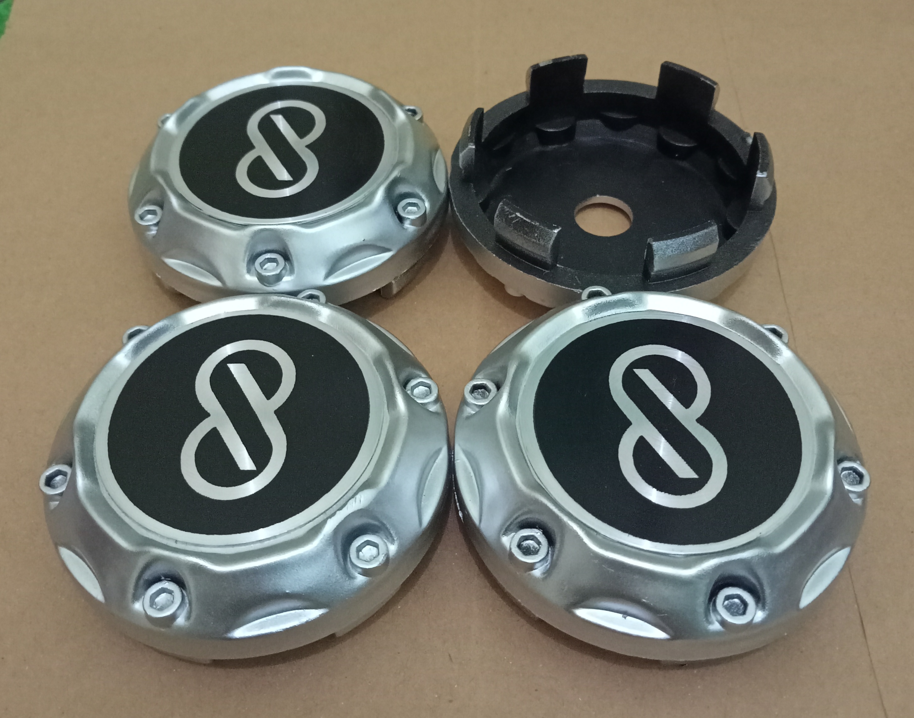 4 buah Dop center velg enkei advan rays hsr ssr Sponn oz racing volk ...