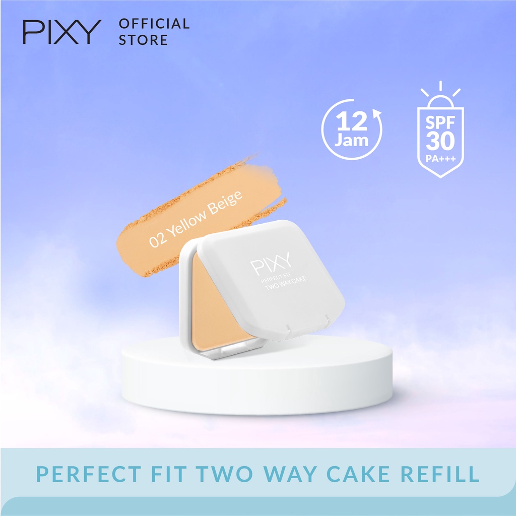 Pixy Refill UV Whitening TWC Perfect Fit (Isi Ulang) Bedak Padat Pixy ...