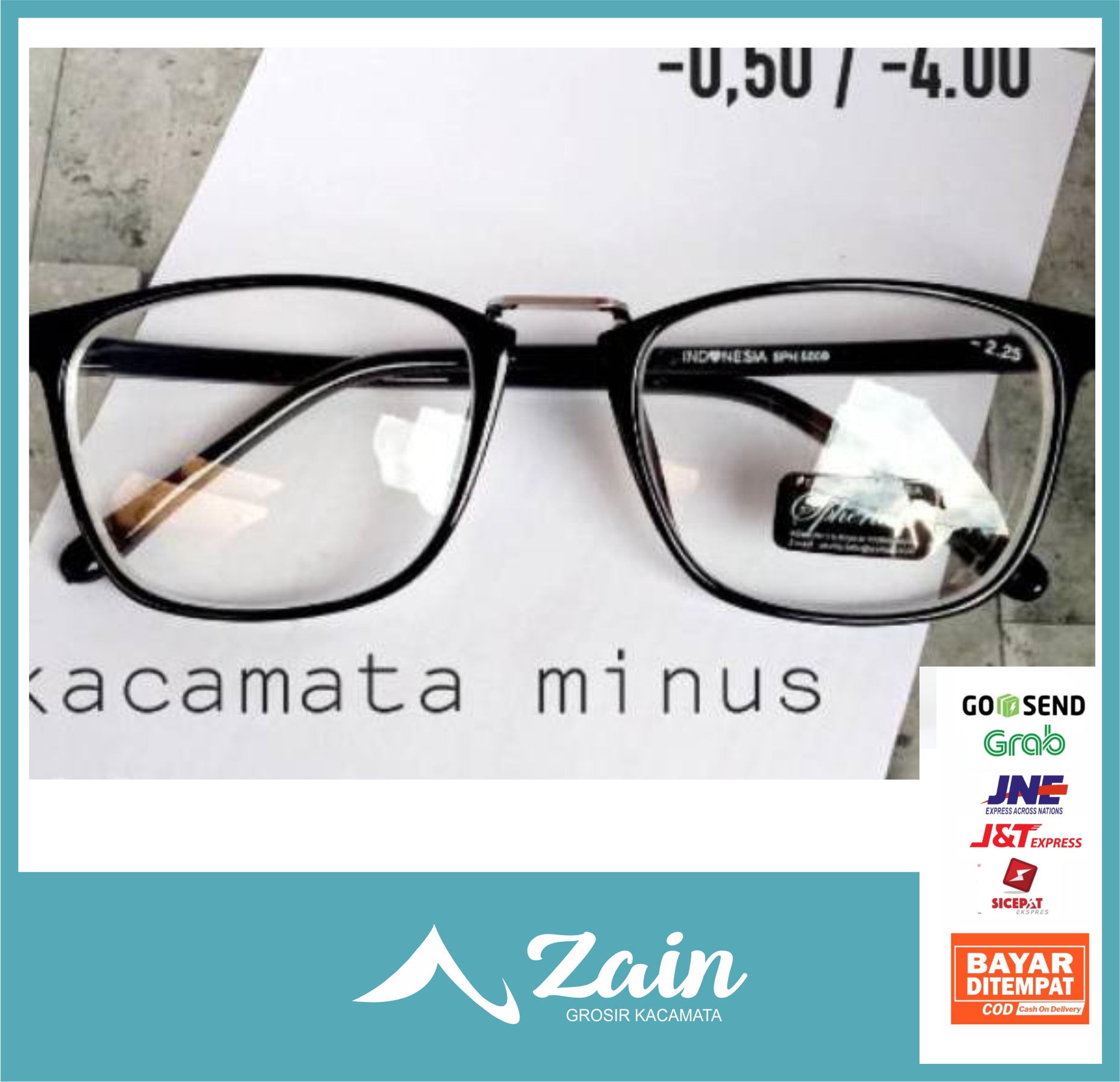 KACAMATA MINUS WANITA DAN PRIA KACAMATA MINUS SPH 5009 | Lazada Indonesia