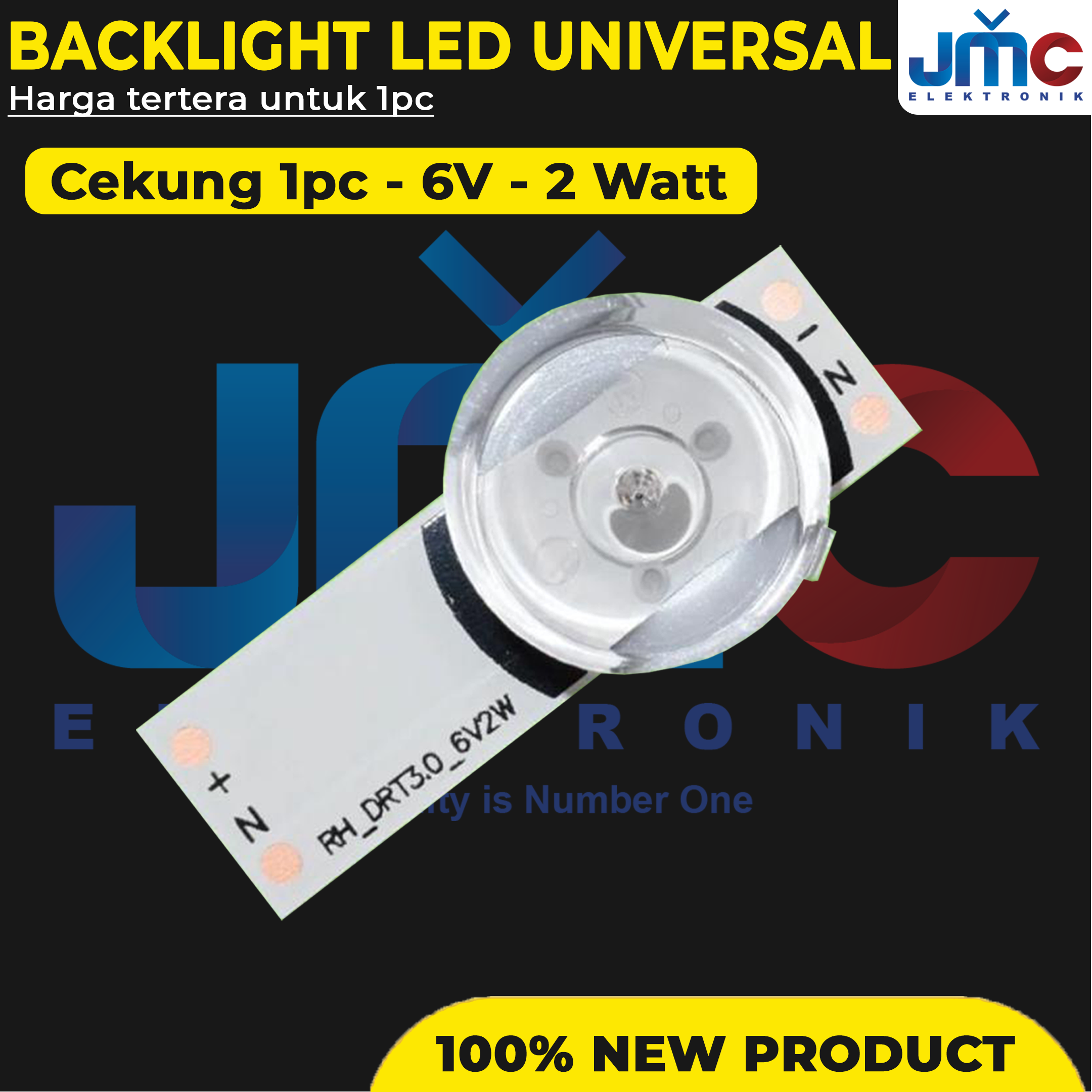 Backlight Led Tv Universal 3V 6V Kancing Cekung Cembung Bijian 3Volt ...