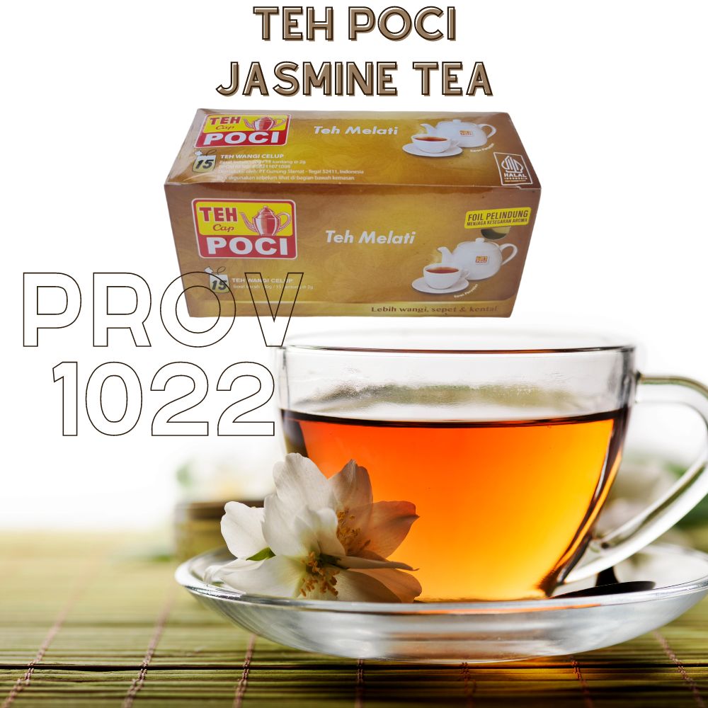 Teh Poci Celup Melati Boks = 15Pcs - Jasmine Tea Box = 15 Pcs | Lazada ...