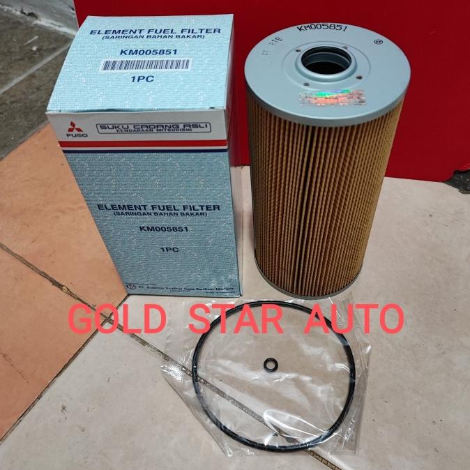 FILTER SOLAR ATAS/FUEL FILTER UP FUSO FN527 FUSO GANJO KM005851 ...