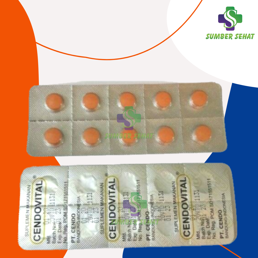 CENDO VITAL STRIP 10 TABLET | Lazada Indonesia