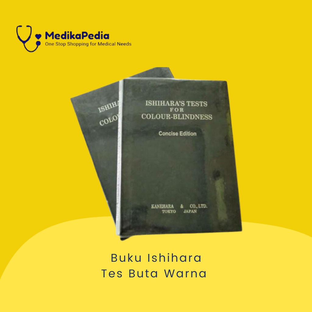 Buku Ishihara / Buku Tes Buta Warna / 14 Plates | Lazada Indonesia