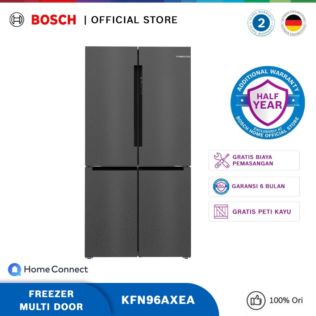 Bosch KFN96AXEA French Door Bottom Freezer Multi Door | Lazada Indonesia