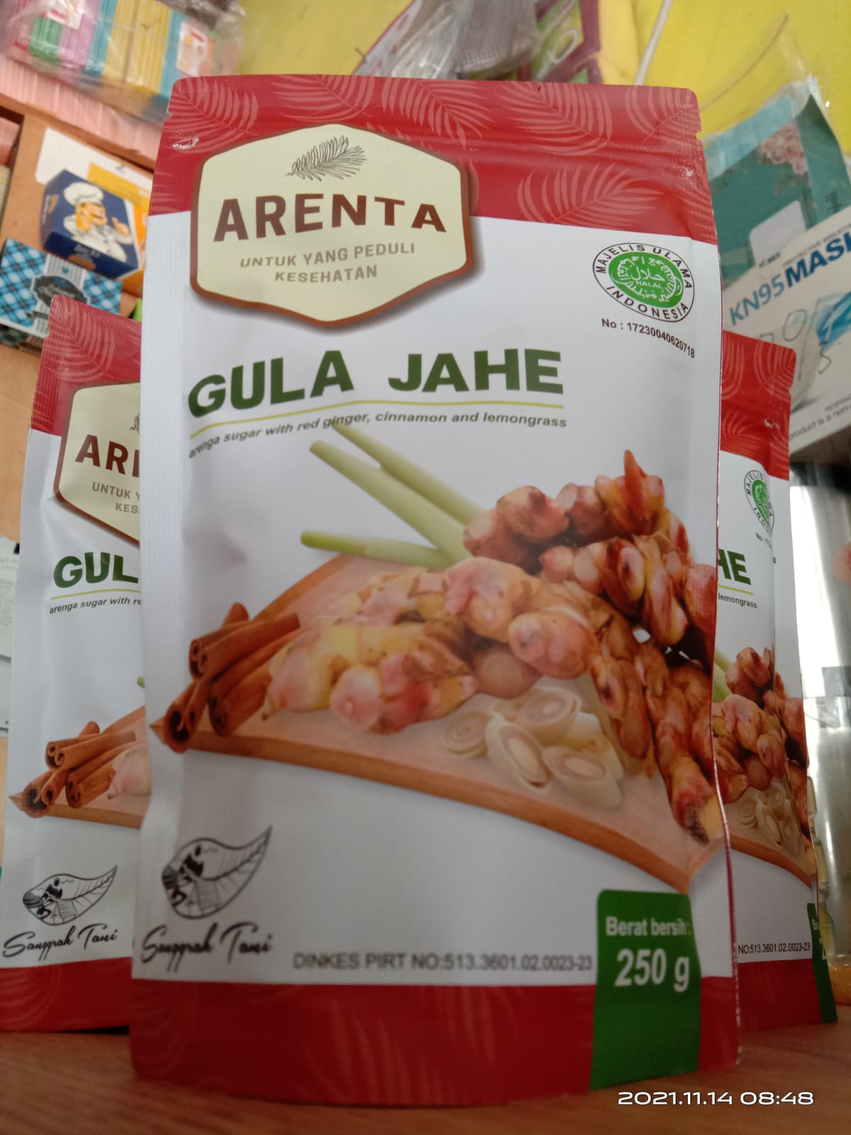 Gula Jahe Merah Arenta 250g Original | Lazada Indonesia