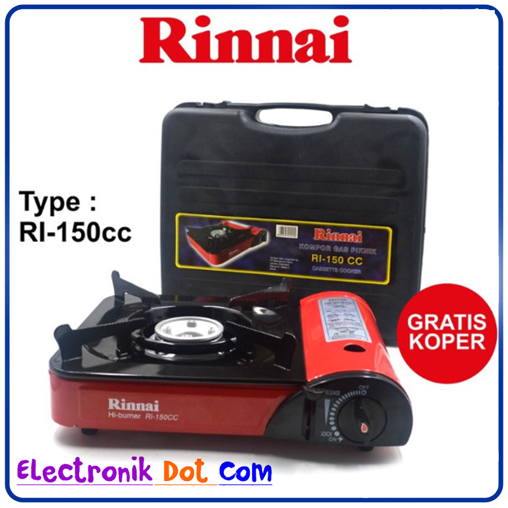 Kompor Portable Kompor Camping Rinnai RI 150 CC - PASTI ORIGINAL ...