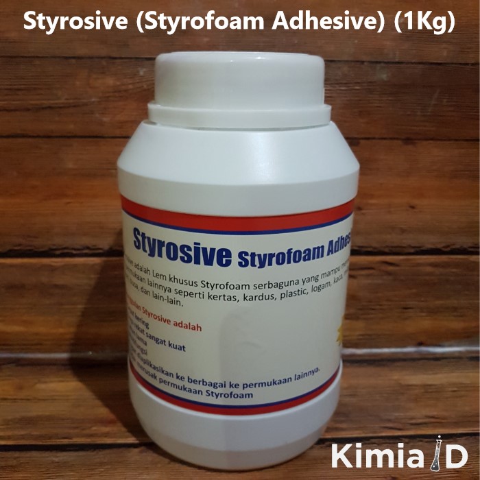 Lem Styrofoam 1Kg - Lem Kertas Kardus Plastik Logam Mika Kaca ...