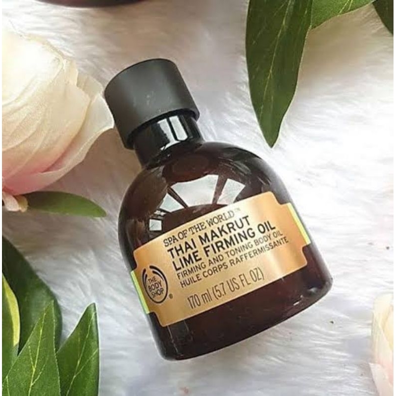 The Body Shop Thai Makrut Lime Firming Oil Minyak Spa | Lazada Indonesia
