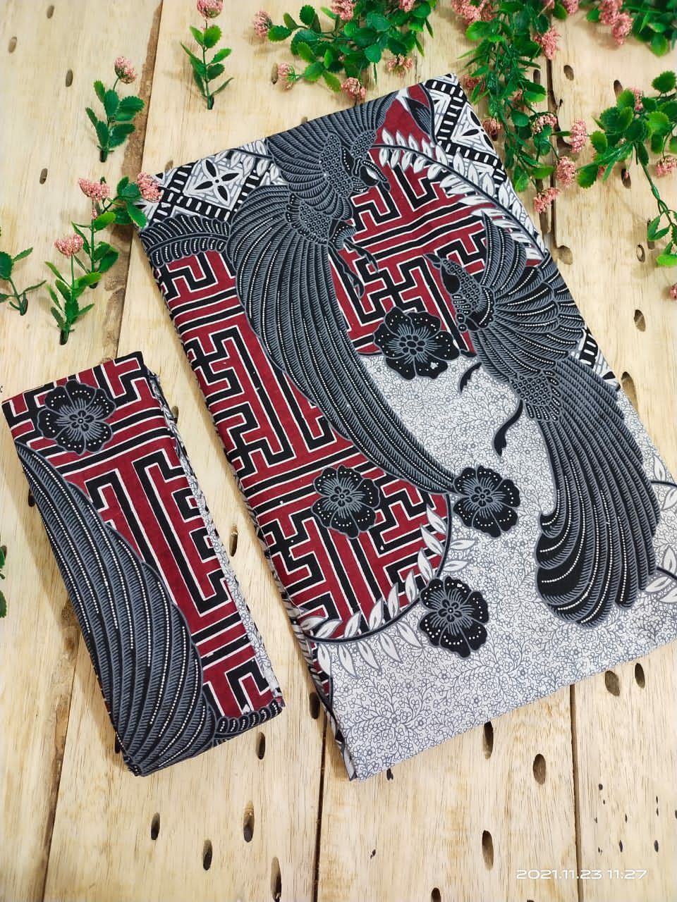 Kain Batik Printing Halus Motif Parang Labirin Kain Bagus Buat Seragam ...