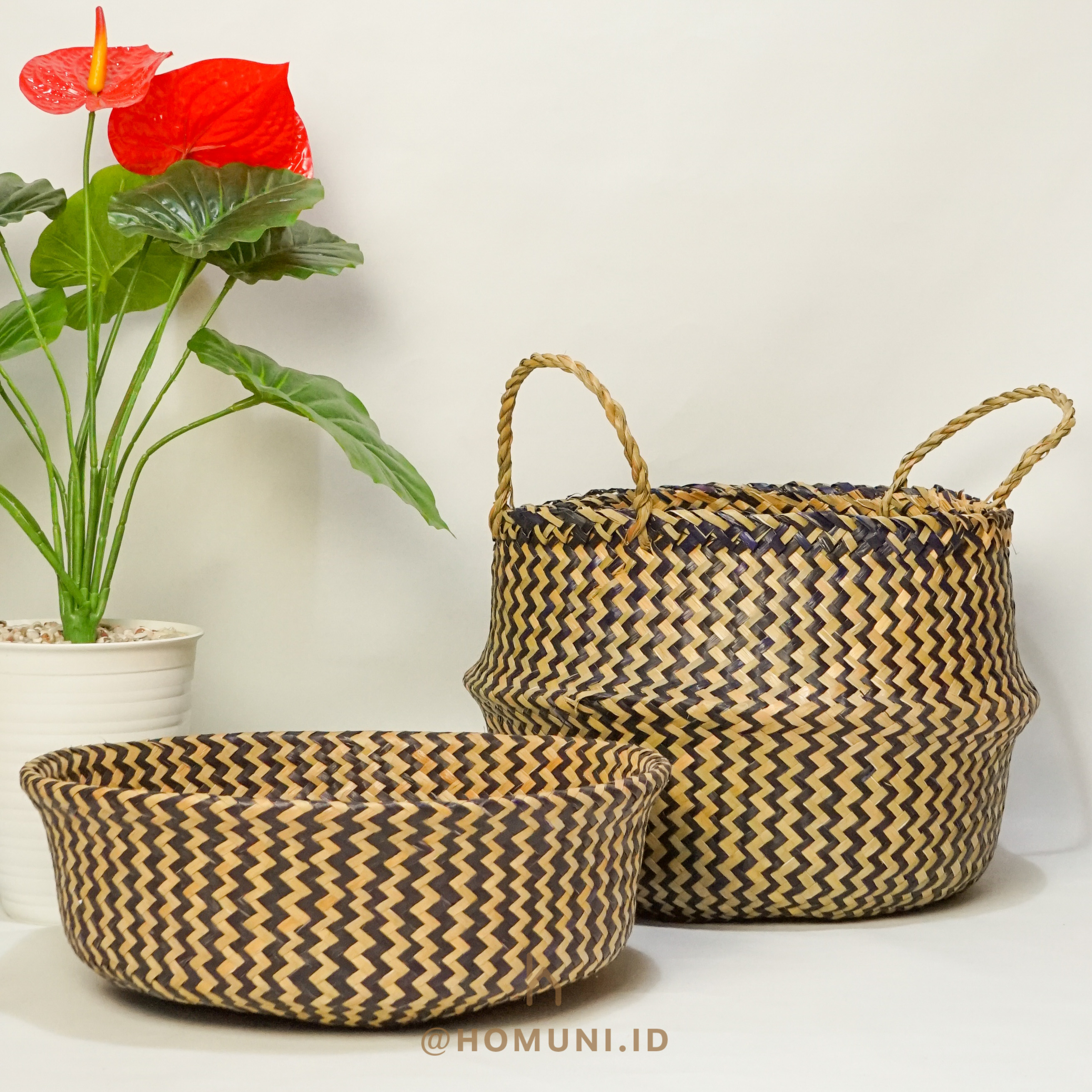 Keranjang Purun Belly Batik | Lazada Indonesia