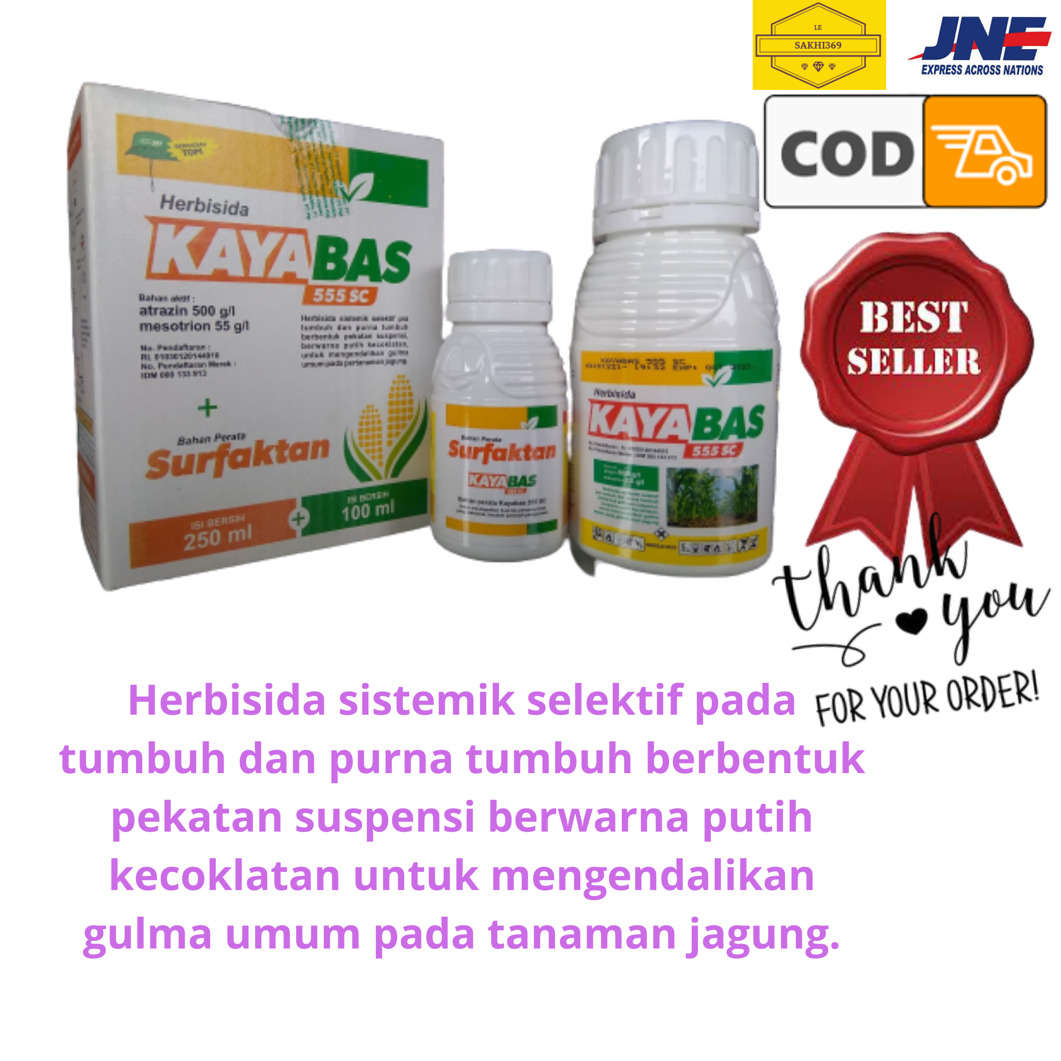Herbisida KAYABAS Selektif Tanaman Jagung 250 ML | Lazada Indonesia