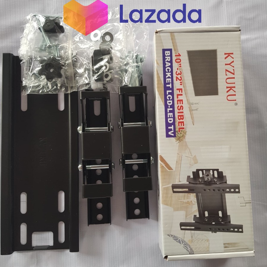 Braket/ Breket TV/ Bracket TV Kyzuku 10" - 32" FLESIBEL | Lazada Indonesia