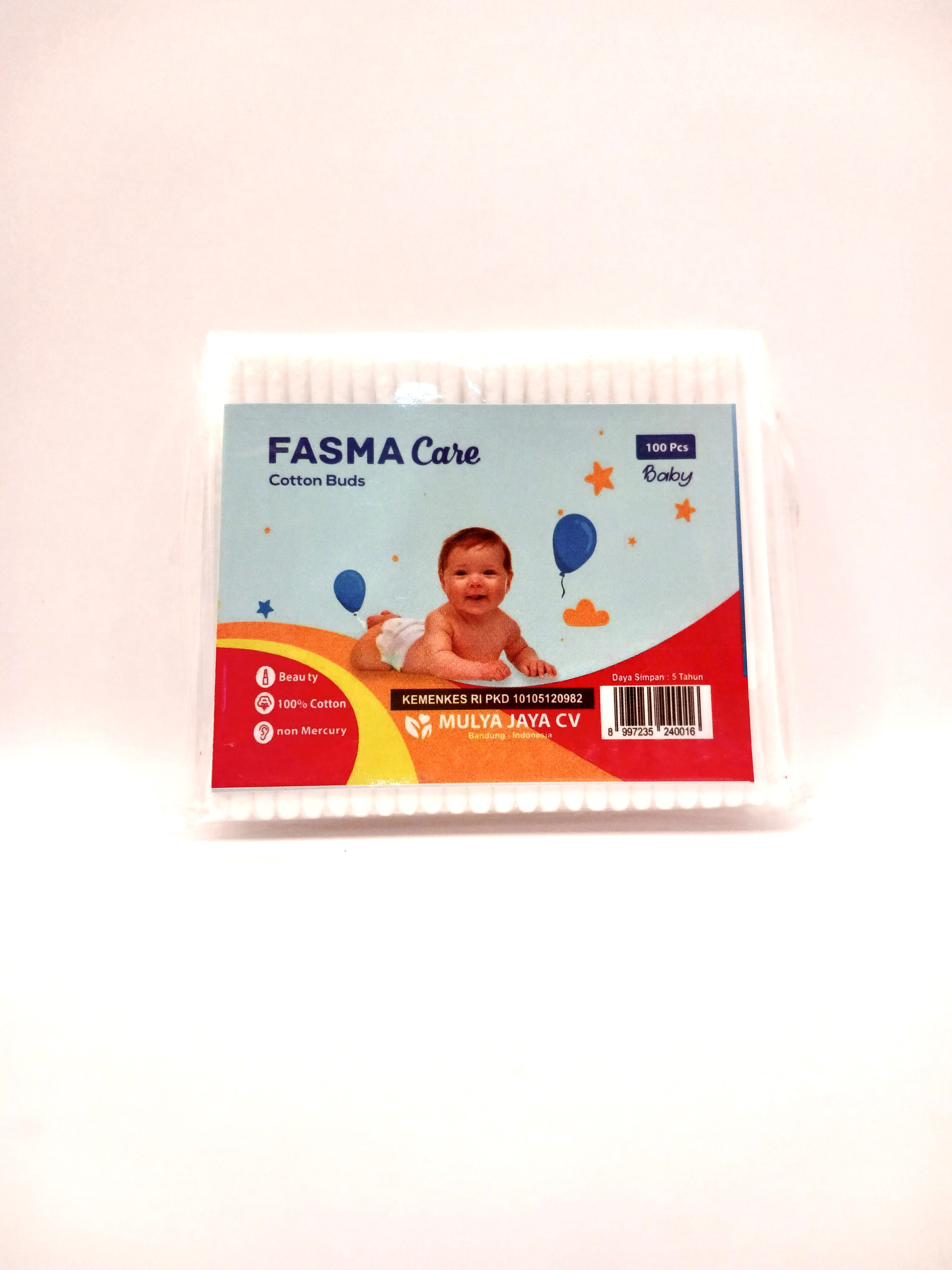 Cotton Bud Baby "Fasma" Ukuran Kecil Kemasan Refill isi 100 pcs ...