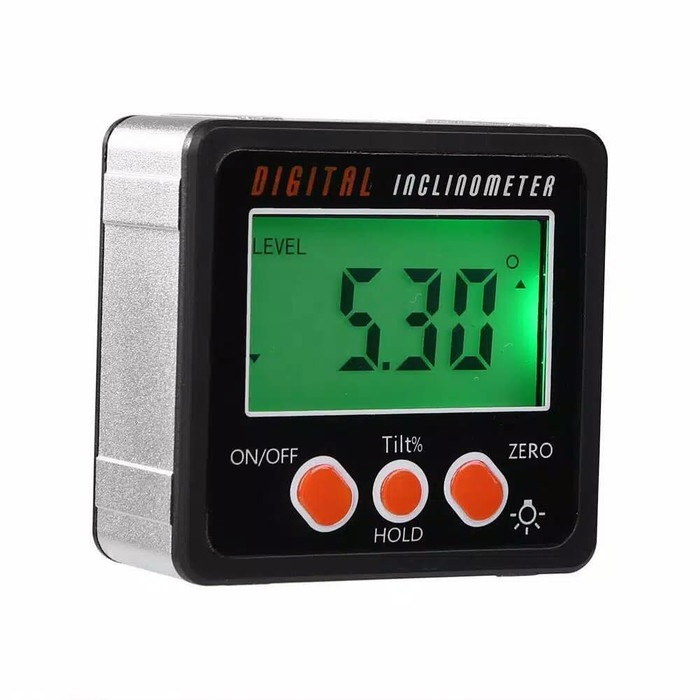 Digital Inclinometer Busur Derajat Digital Angle Finder Bevel Box ...