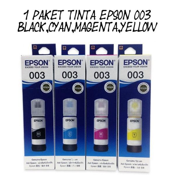 Tinta Refill Epson Original 003 65ml, Tinta Refill Printer Epson L1110 ...