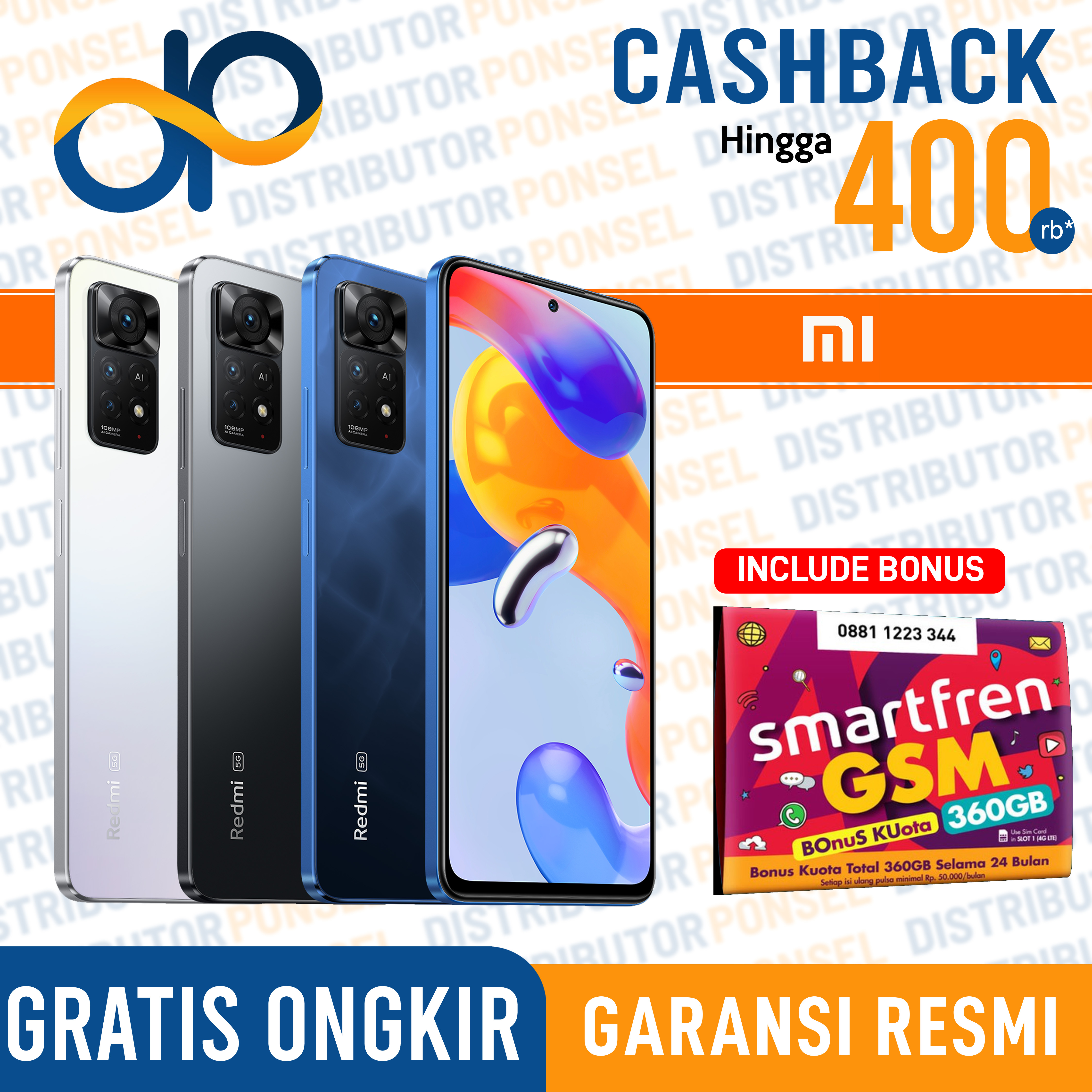 Xiaomi Redmi Note 11 Pro 5G 8/128GB NFC Ram 8/128GB Garansi Resmi ...
