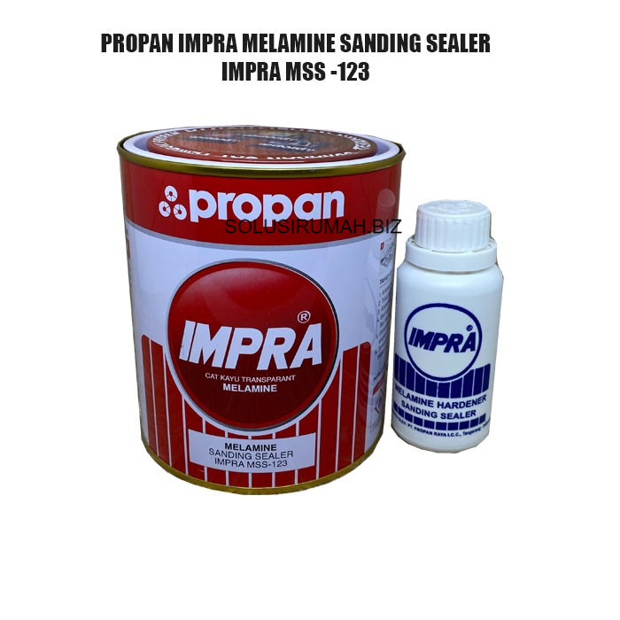 Impra melamine sanding sealer MSS 123 1 ltr 1liter mss123 2 komponen ...