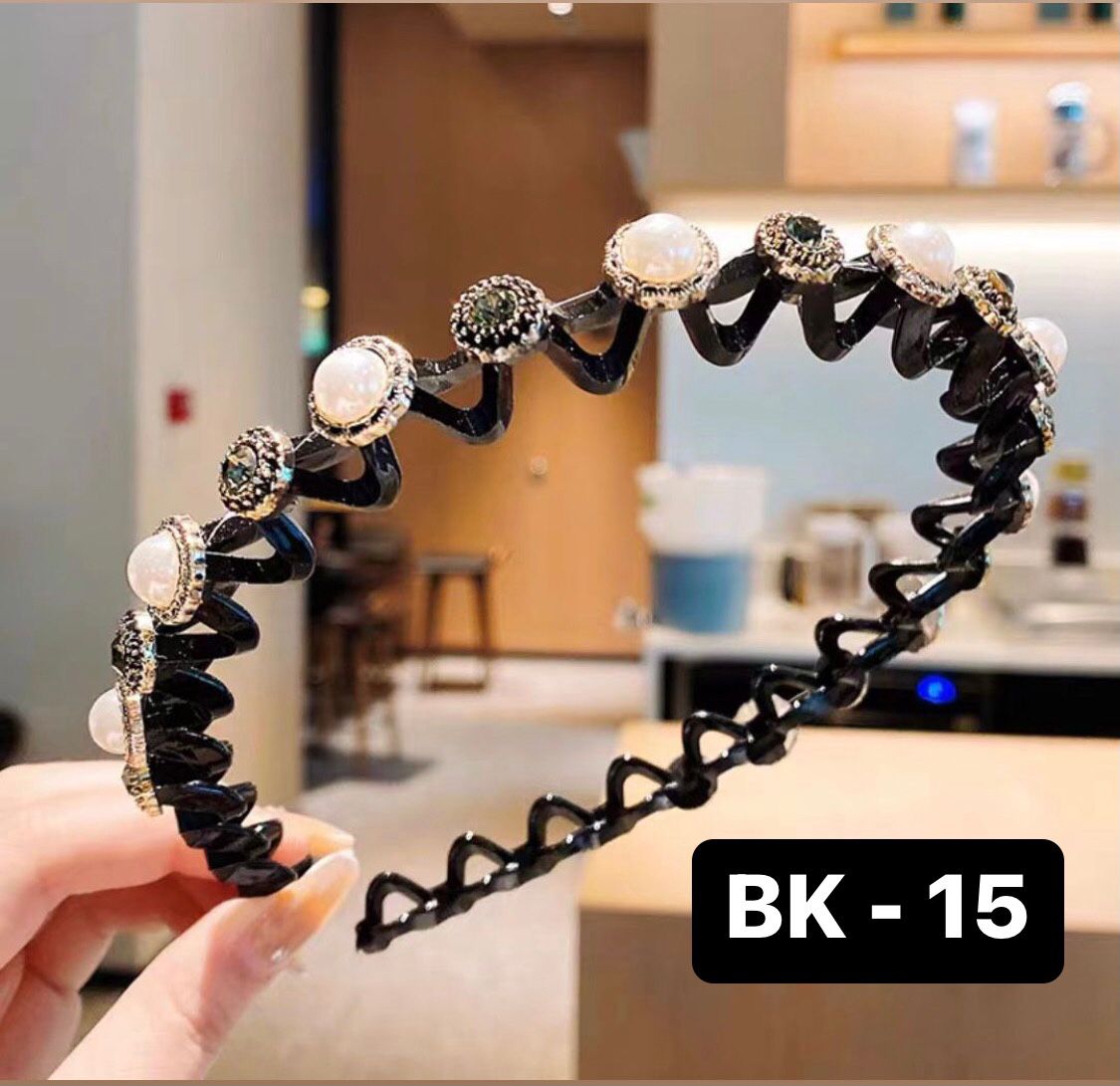 BANDO WANITA ZIG ZAG / BANDO WANITA MOTIF KEMBANG / BANDO ZIG ZAG ...