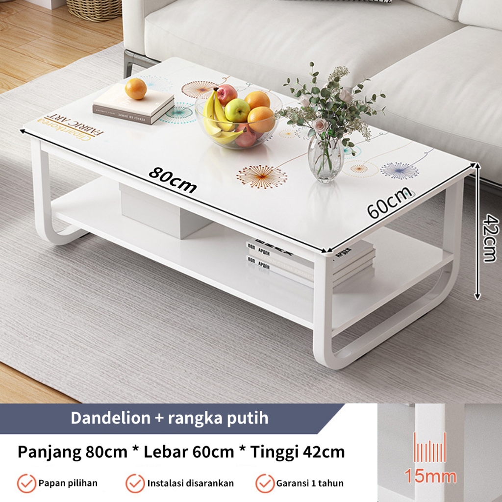 Meja Kopi Coffee Table Meja Tamu Minimalis Modern Meja Minimalis - 2 ...