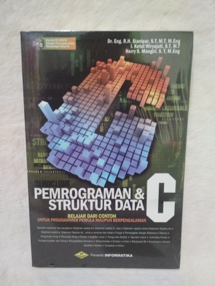 Buku Pemograman dan Struktur Data C belajar dari contoh | Lazada Indonesia