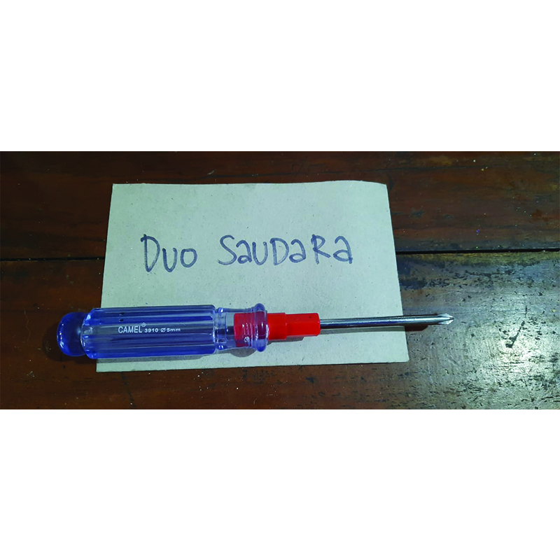 Obeng Bolak Balik Plus Minus Besar (5mm) | Lazada Indonesia