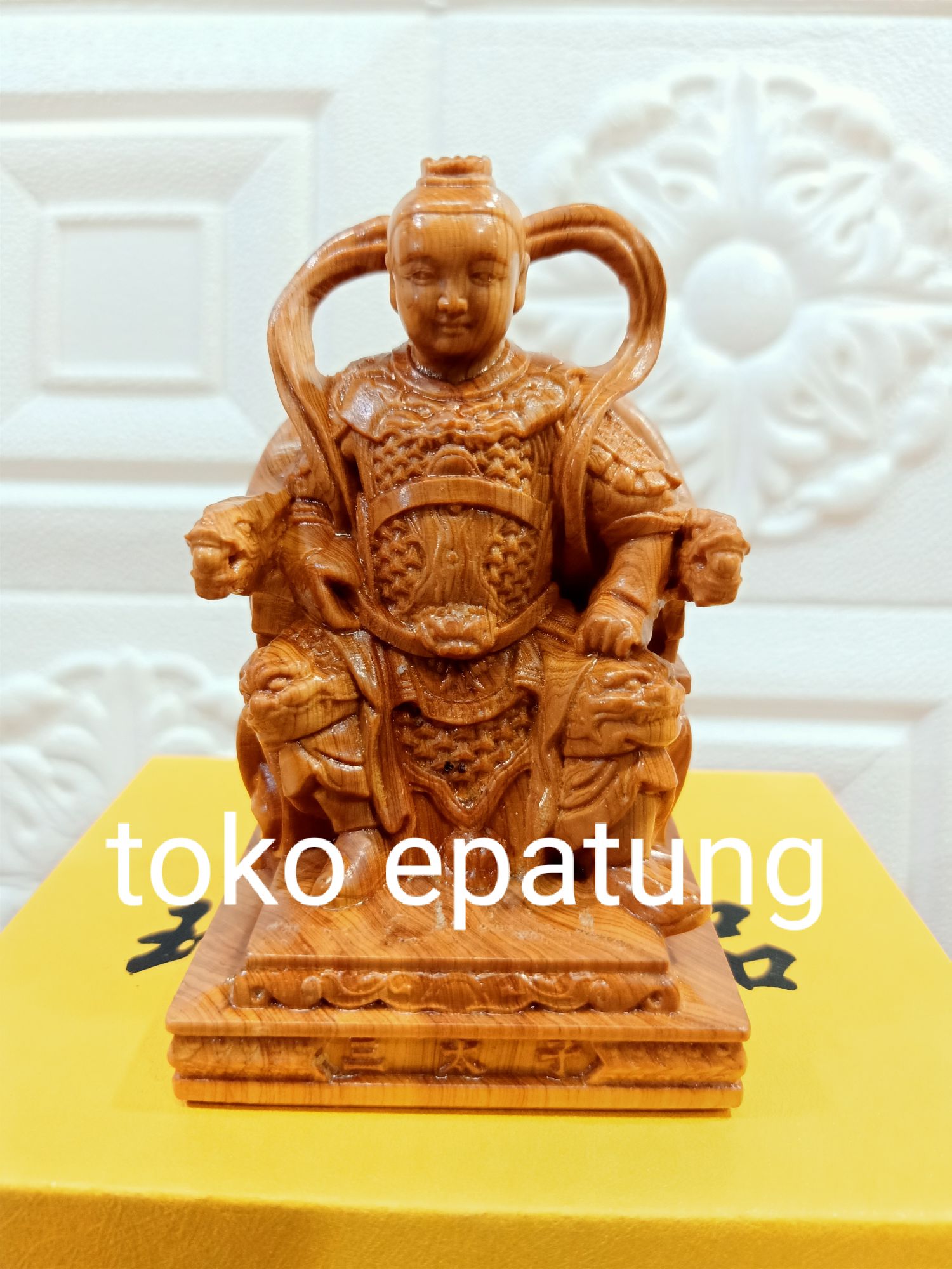 patung dewa naca / locia / nacha duduk - kayu - 4 inch | Lazada Indonesia