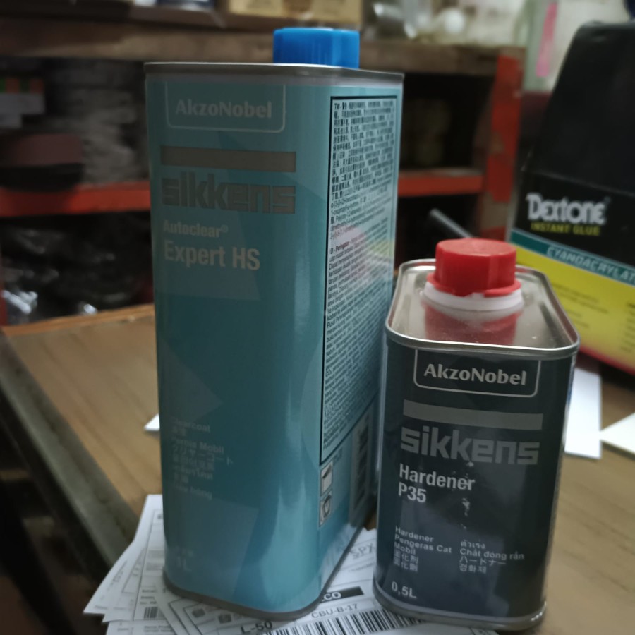 Pernis Vernish Sikkens Autoclear Expert HS 1L + Hardener P35 Set ...