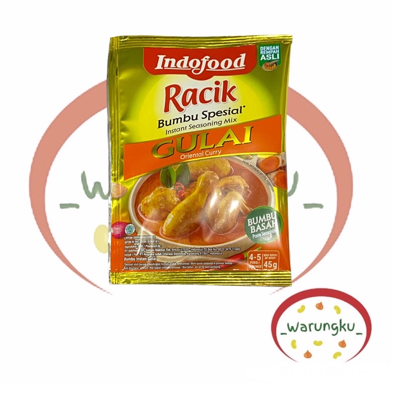 Indofood Bumbu Racik GULAI 45gr Bumbu Masak Instant | Lazada Indonesia