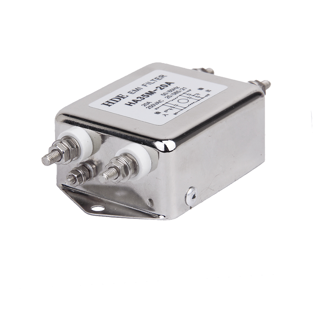 LazaraStores HA35M-20A 250V AC Power EMI Filter Switch Single Phase ...