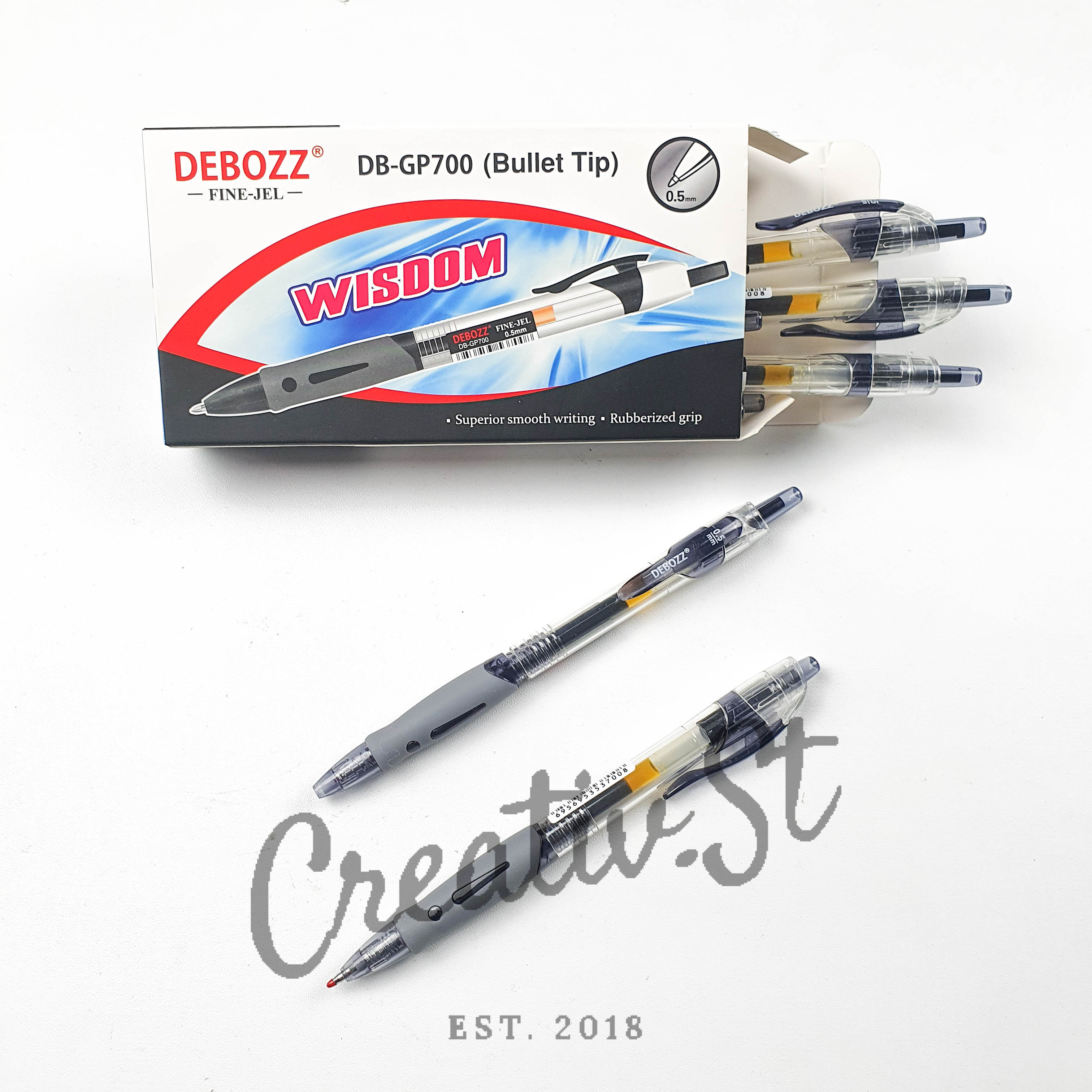 Debozz Pulpen Pena Bolpen Gel Pen DB-GP700 Wisdom 0.5 Mm | Lazada Indonesia