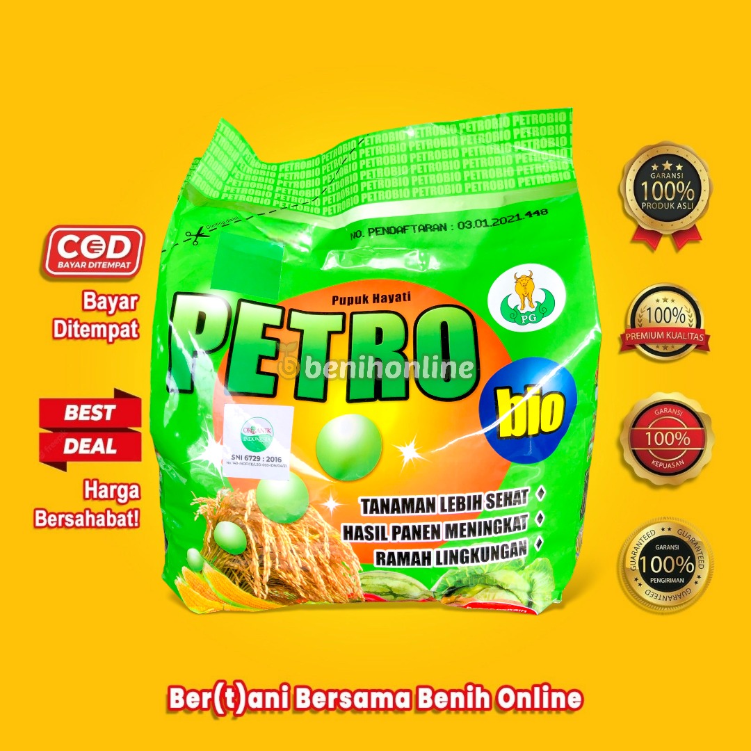 PUPUK HAYATI PETROBIO 5 KG PETROKIMIA KAYAKU Pupuk Bio Fertilizer ...