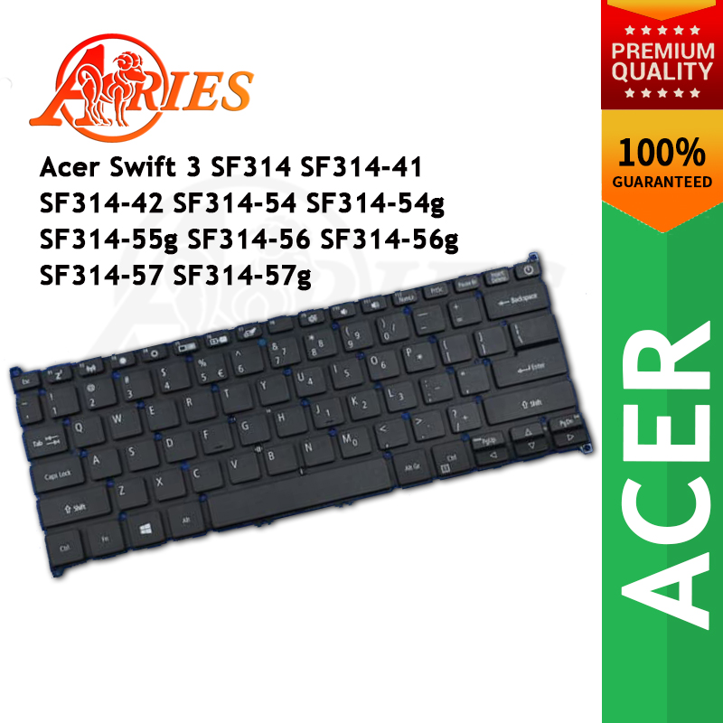 Keyboard Acer Swift 3 SF314 SF314-41 SF314-42 SF314-54 SF314-54g SF314 ...