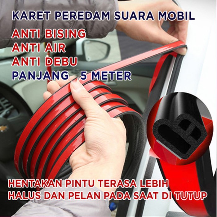 IDEKU Karet Pintu Mobil untuk Peredam Suara - Karet Peredam Pintu Mesin ...