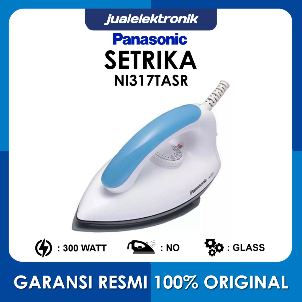Panasonic NI317TASR – Setrika 300 Watt Biru | Lazada Indonesia