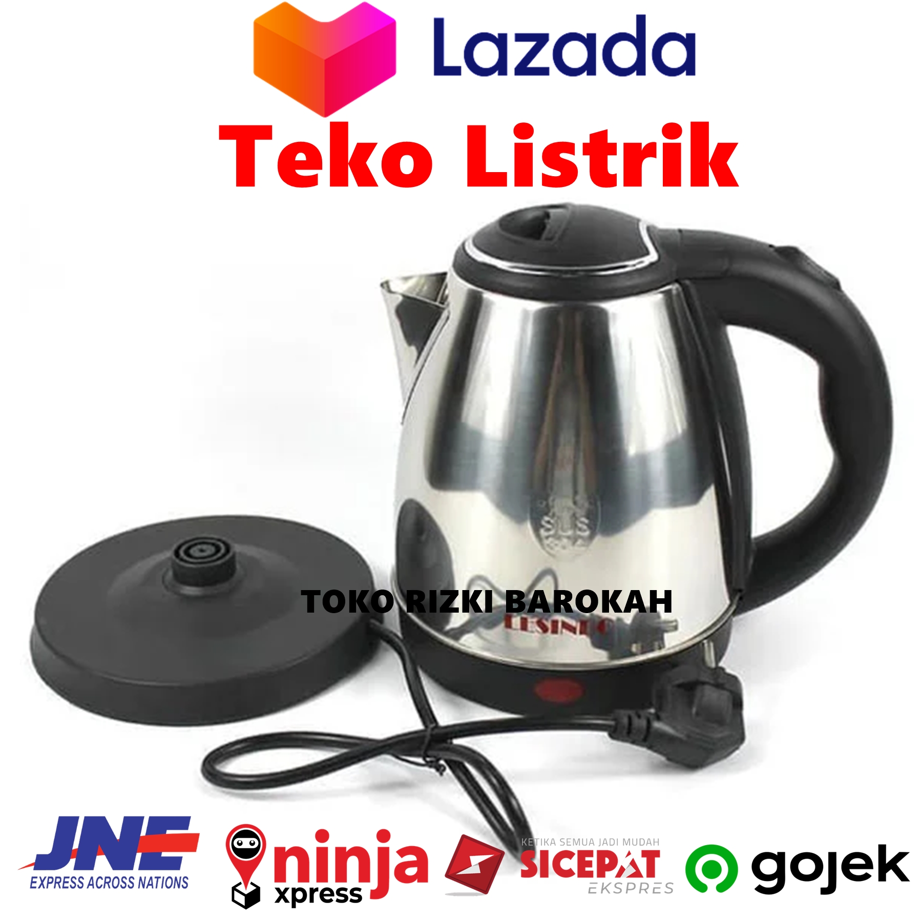 Ketel Listrik / Teko Elektrik 2 Liter / Kettle Electric / Pemanas Air ...