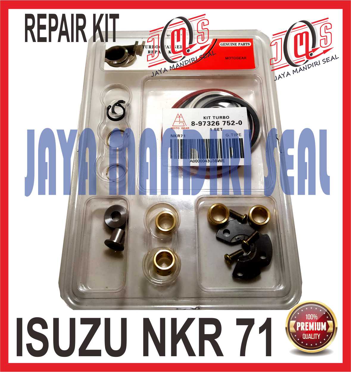 REPAIRKIT REPAIR KIT TURBO TURBOCHARGER ISUZU NKR71 NKR 71 | Lazada Indonesia