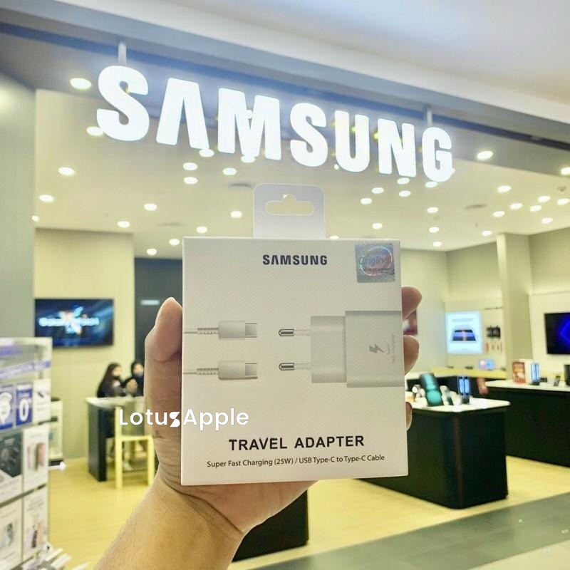 Charger Samsung Type C Original 25Watt Original 100% Fast Charging 25 ...