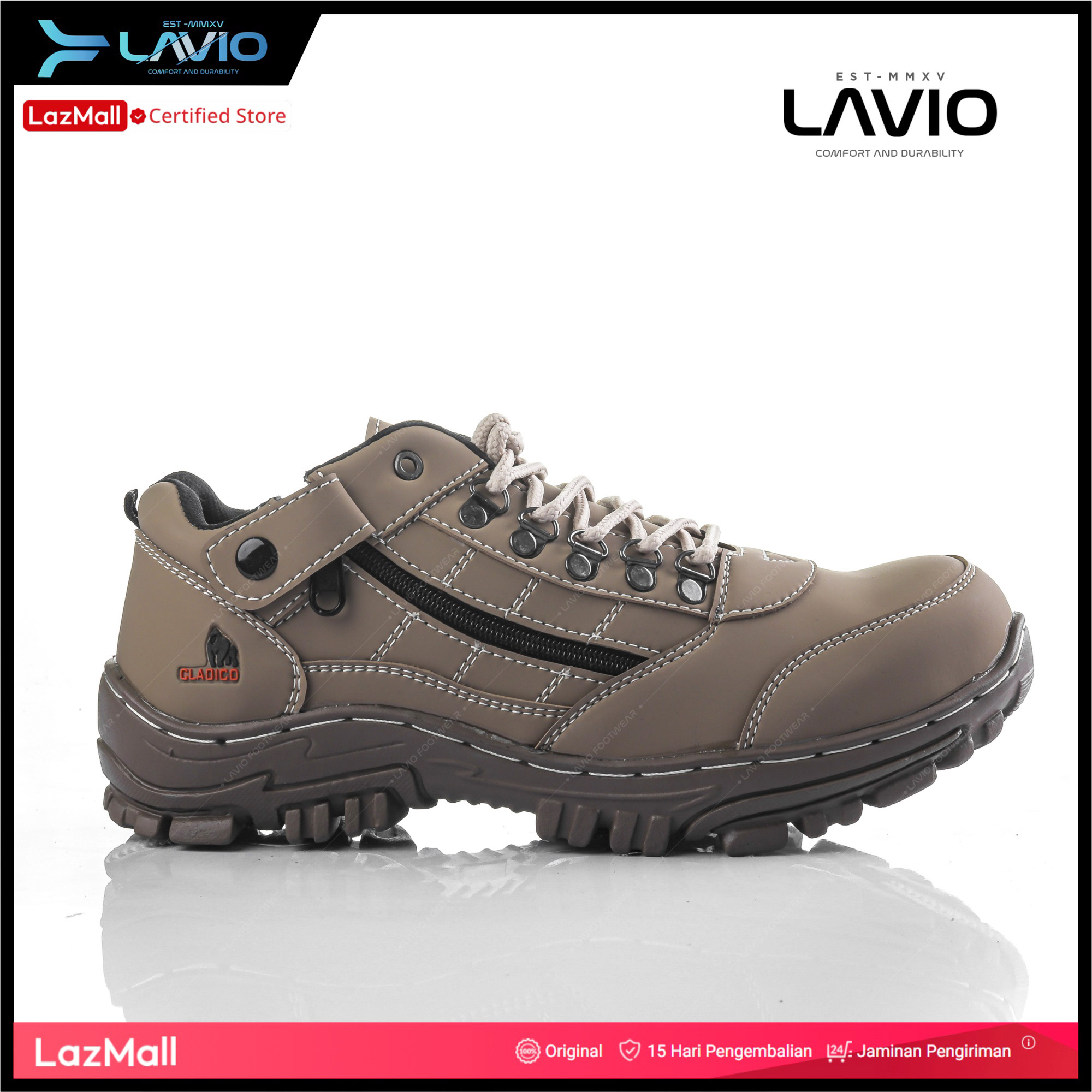 Sepatu Safety Boots Pria Keren Murah Berkualitas dan awet. Cocok untuk ...