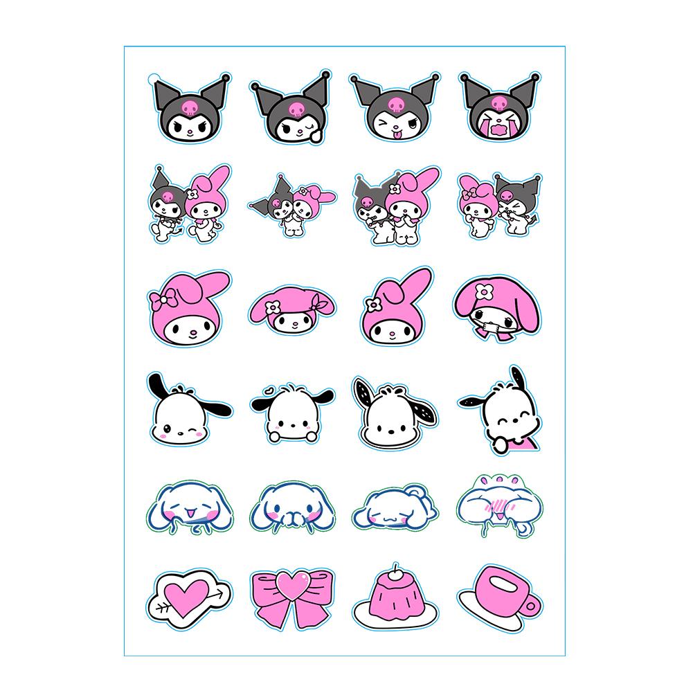 24pcs/sheet Kurome Pacha Dog Hydrocolloid Shaped Colorful Acne Stickers ...