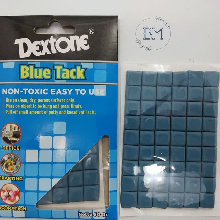 BMS - DEXTONE BLUETACK BLUE TACK LEM ATK LEM DEXTONE LEM PENGGANTI PIN ...