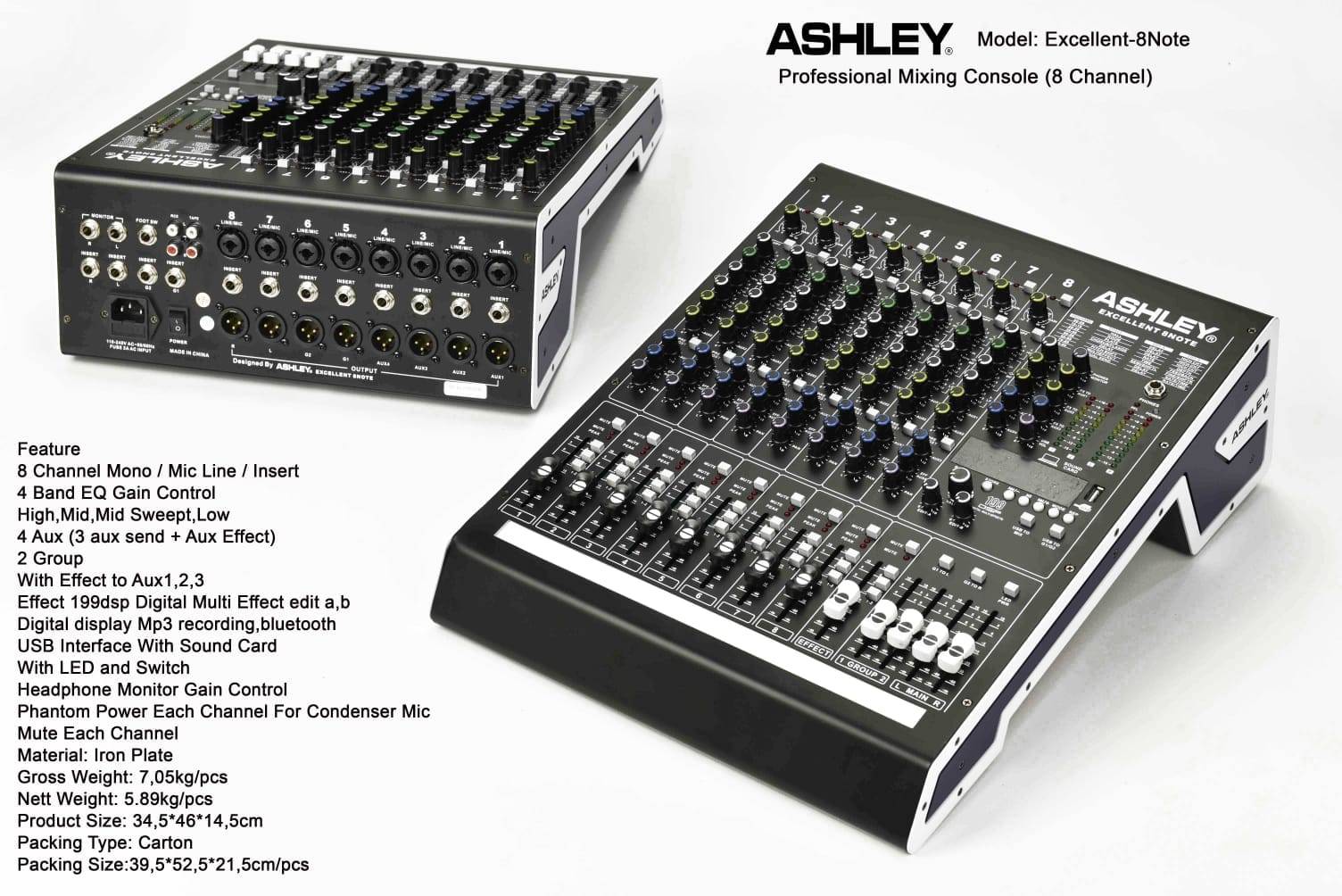 mixer ashley excellent8 note excellent 8note 8 note original ashley ...