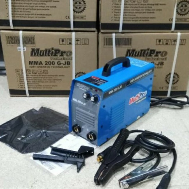 MULTIPRO mesin las 200A MMA 200 GJB multipro inverter igbt MMA200G-JB ...